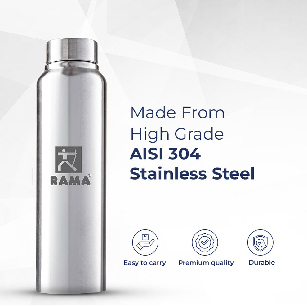 RAMA 304 Stainless Steel Water Bottle 950ml – Rama Water Filters